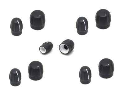 5x Volume Control + Channel Knob For Motorola GP338PLUS GP360 GP380 ...