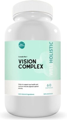 Well Holistic Vision Complex Eye Health Optical Density Support Sight ...
