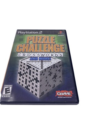 Puzzle Challenge: Crosswords and More Ps2 Playstation 2 Kids Game ...