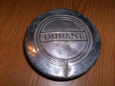 1920's-1930's Durant Vintage Brass Chrome Wheel Center Grease Dust Cap ...