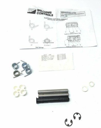 Williams Controls Universal Treadle Pin Replacement Kit 130553 NOS | eBay