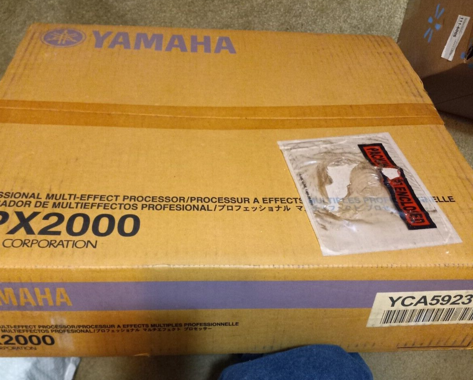 NEW Yamaha SPX2000 Digital Multi-Effects Processor in factory sealed box 86792726458 | eBay