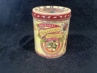 Vintage Koala Brand Macadamia Shortbread Tin, 13cm | eBay Australia
