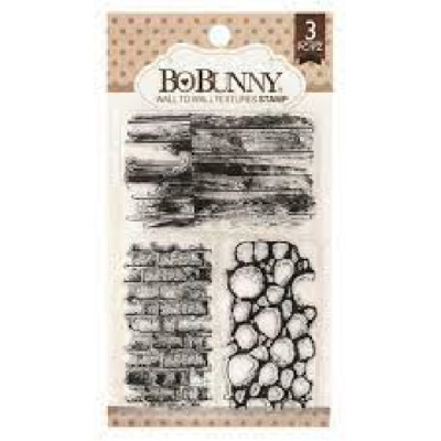 Bo Bunny Acrylic Stamp WALL TO WALL TEXTURES STAMP | eBay