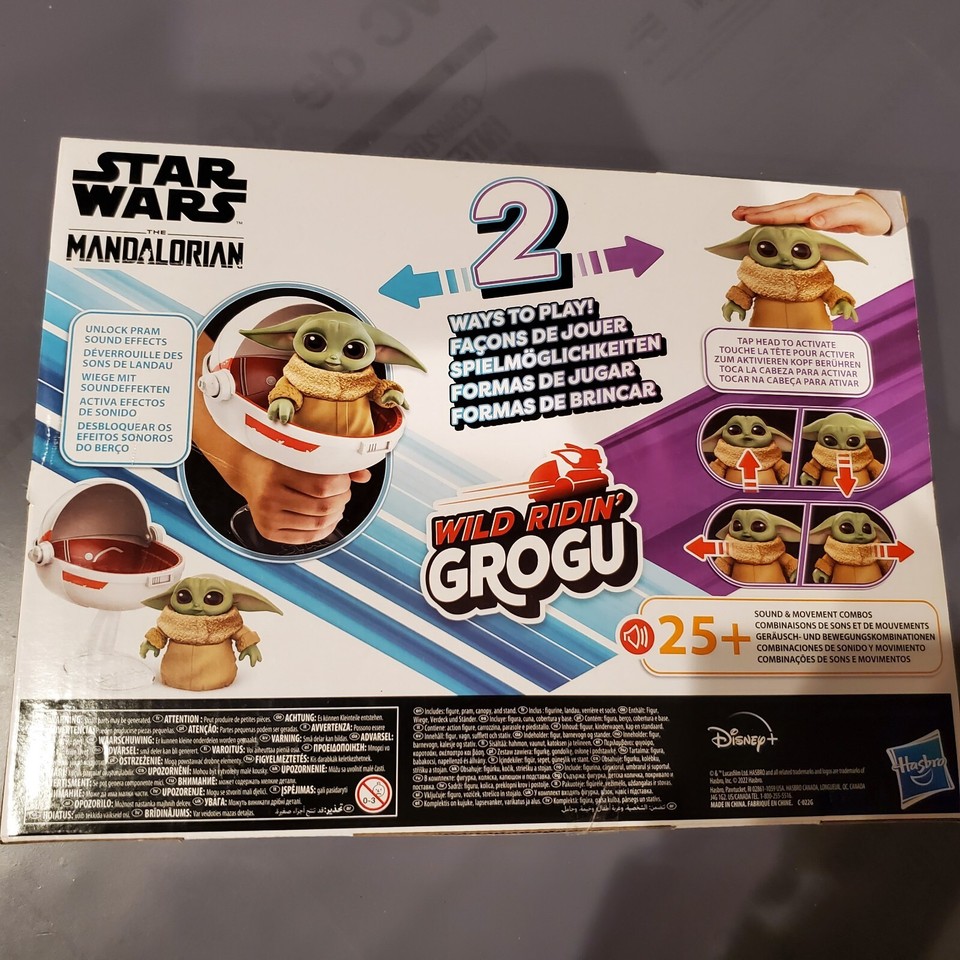 NIB - Star Wars Mandalorian Wild Ridin' Grogu Baby Yoda Animatronic ...