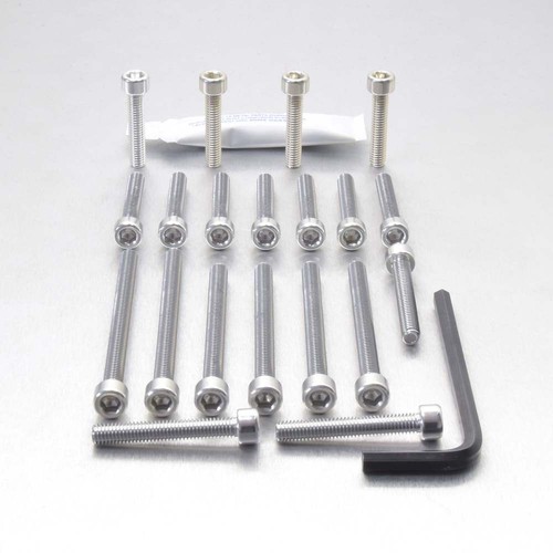 Engine Hardware Kit ZR-7 (ZR750) Race Spec Silver | eBay UK