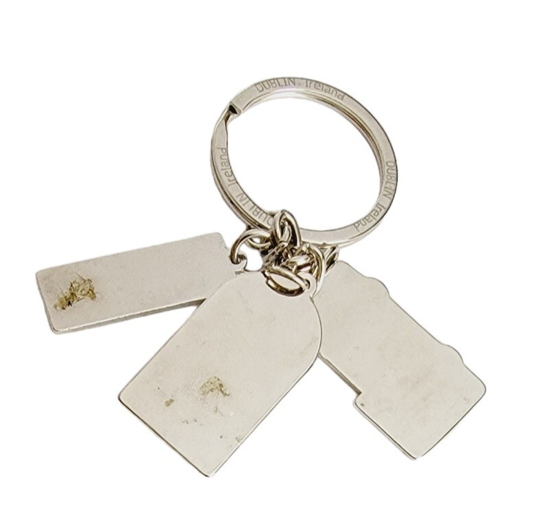 Dublin Ireland Keychain Irish Doors of Dublin, City Bus Charms Souvenir ...