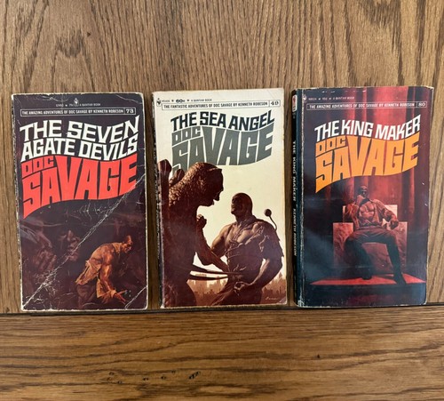 Kenneth Robeson / DOC SAVAGE 80 THE KING MAKER The Sea Angel Seven ...