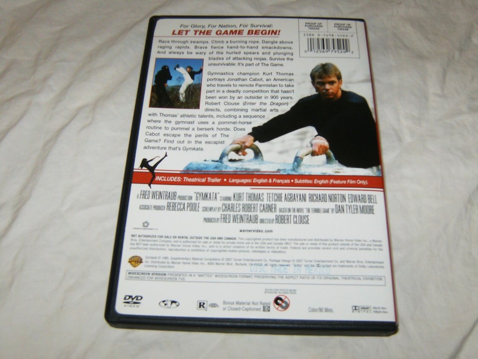 Gymkata DVD - Kurt Thomas (Actor), Tetchie Agbayani (Actor) in used ...