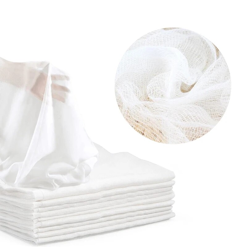 Cheese Cloth Straining Butter Muslin Gauze Cooking Draining Cotton ...