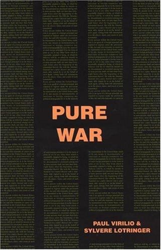 Pure War Paperback Paul, Lotringer, Sylvère Virilio 9781570270789| eBay