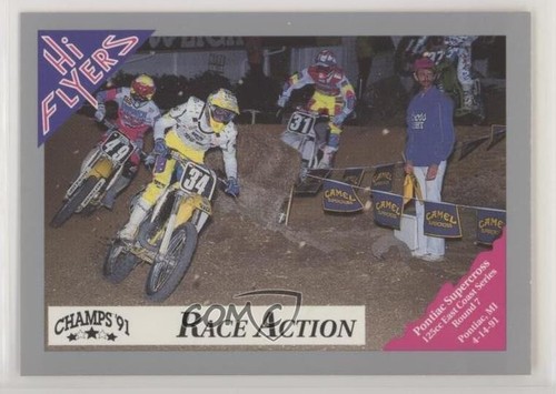 1991 Champs Hi Flyers AMA Motocross Race Action Barry Carsten Steve ...