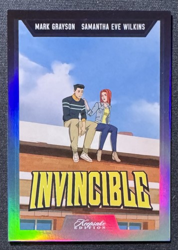 MARK and ATOM EVE #101 2025 Keepsake Amazon Invincible Base Card Silver ...