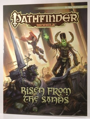 Pathfinder Free RPG Day 2014 Risen from the Sands Rob McCreary Paizo | eBay
