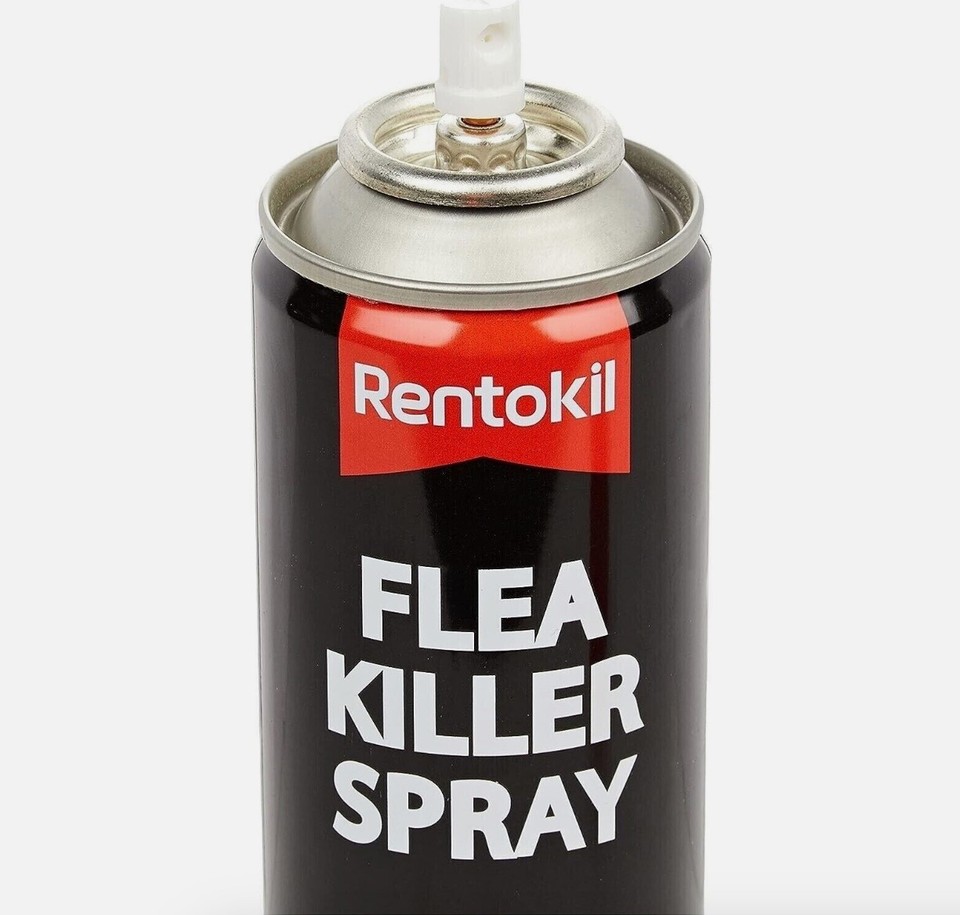RENTOKIL FLEA KILLER SPRAY FLEA SPRAY FOR HOME DUST MITE HOUSEHOLD ...