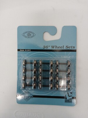 Life-Like Proto 2000 21257, 36" Wheel Sets (12) Passenger Freight Metal ...