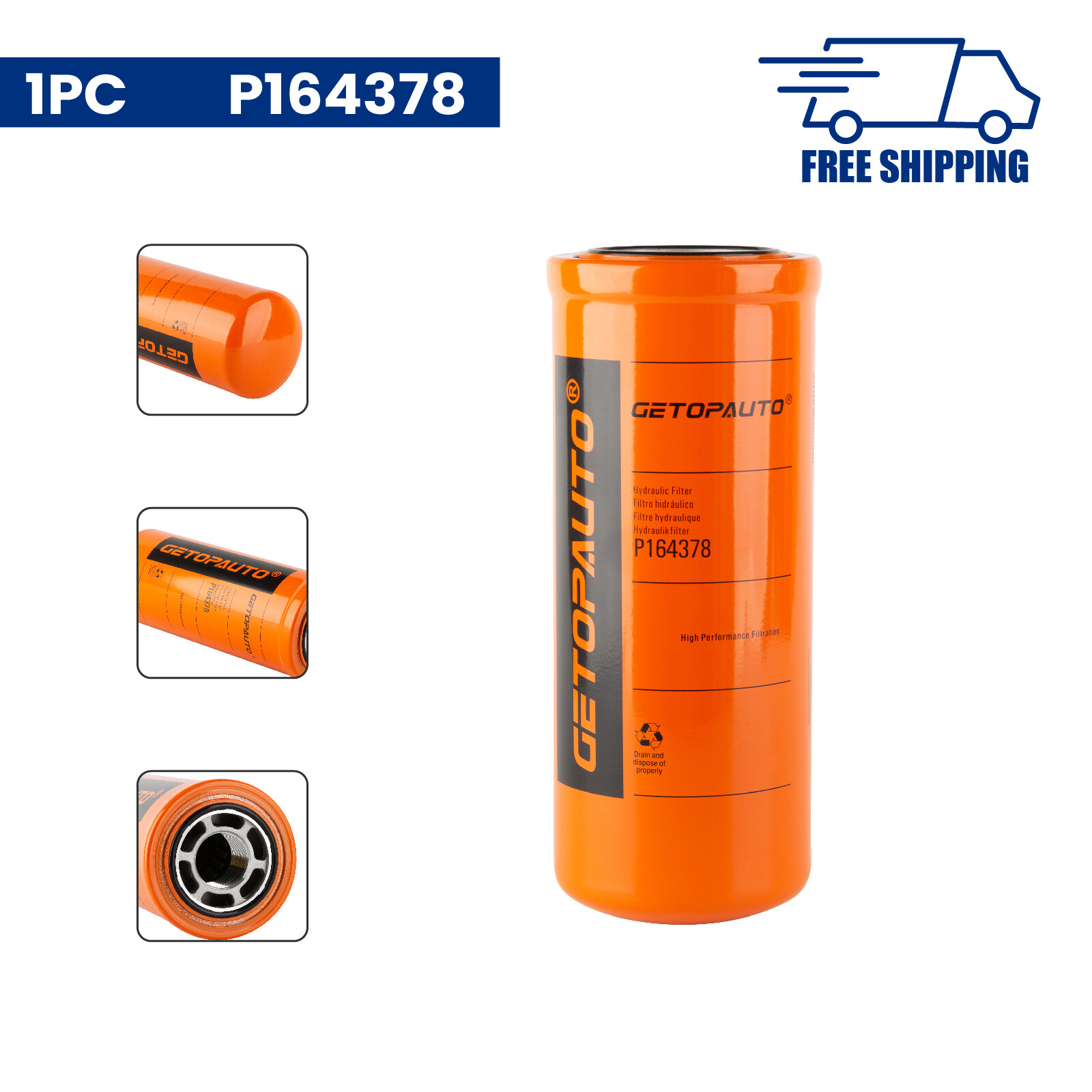 CATERPILLAR 3416643 - cross reference oil filters | oilfilter ...