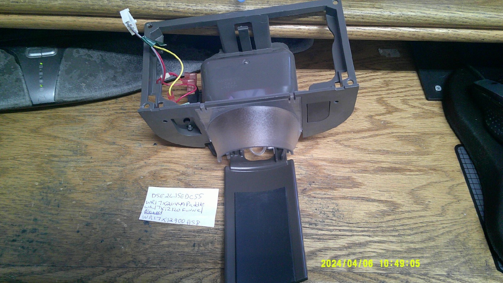 WR17X20449, WR17X12120, WR17X12900 GE refrigerator Dispenser housing | eBay