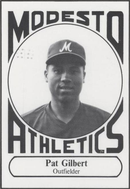 1988 Frank Chong Modesto A's - Patrick Gilbert #26 (RC) for sale online ...