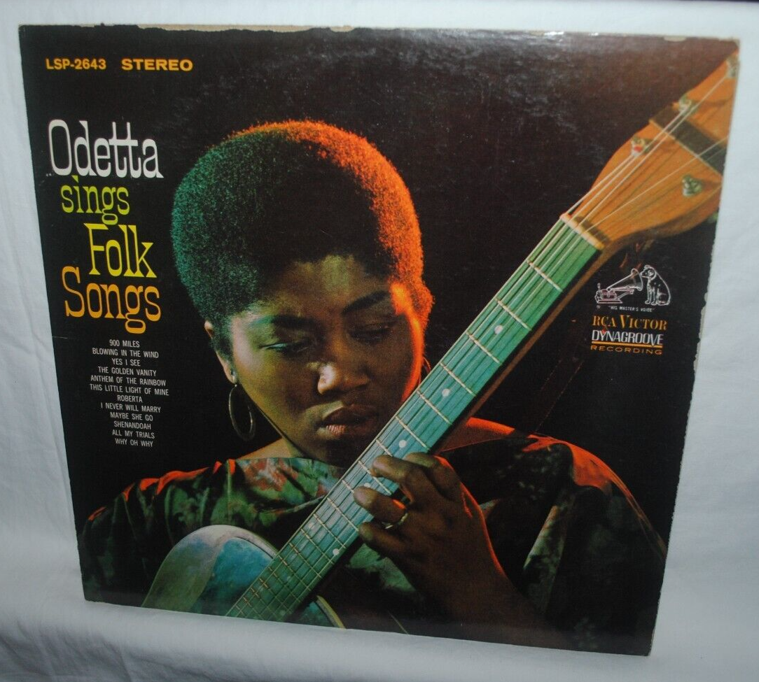 Odetta, ODETTA SINGS FOLK SONGS, LP record, RCA LSP-2643, VG | eBay