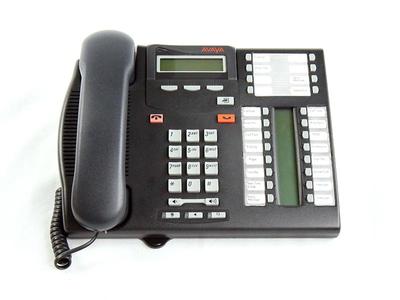 Lot of (5) NEW Nortel T7316E Display Phone NT8B27 (Charcoal) | eBay