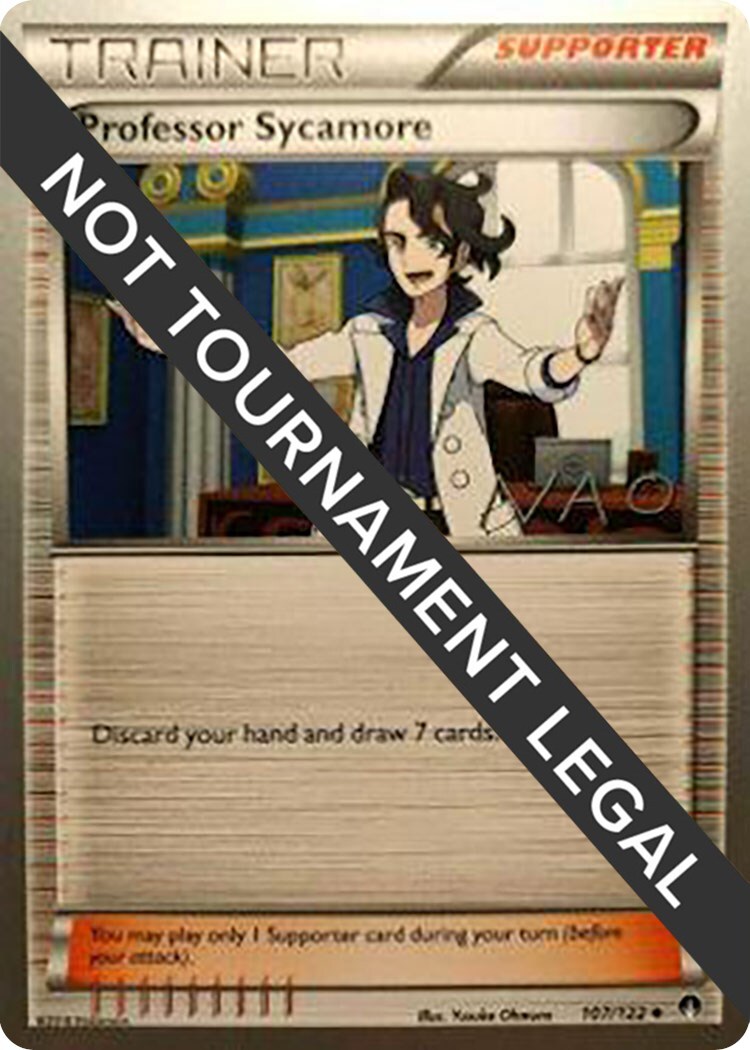 Professor Sycamore - 2018 (Naohito Inoue) 107/122 World Championship ...