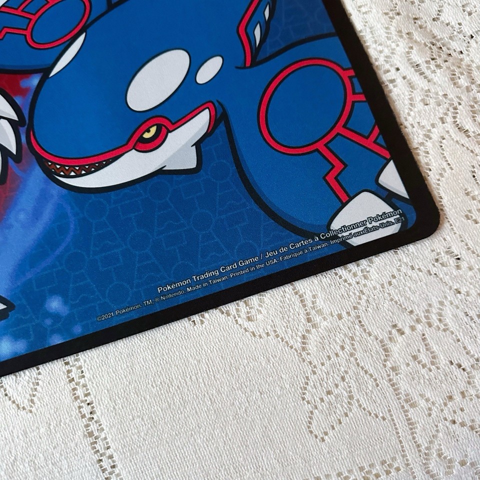 Pokemon Rubber Play Mat Playmat Legends of Hoenn Rayquaza Groudon Kyogre | eBay