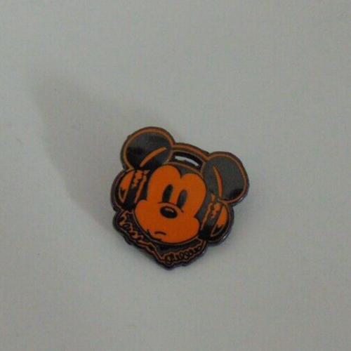 Orange Mickey Mouse w/ ear muffs Disney Parks Trading Pin 2013 | eBay
