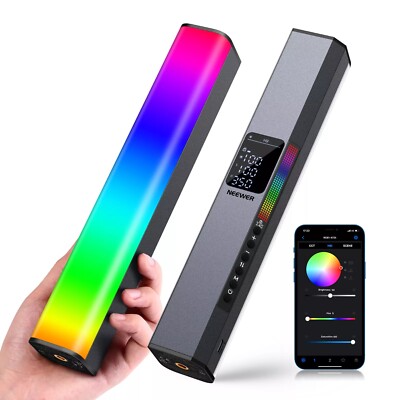 Neewer RGB1 Magnetic Handheld Light Stick with Touch&APP Control with ...
