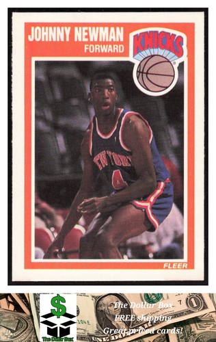 1989-90 Fleer #102 Johnny Newman - New York Knicks | eBay