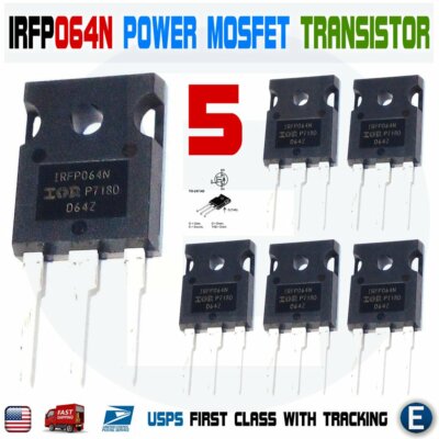 5pcs IRFP064N IRFP064NPBF Power MOSFET 55V 110A IR TO-247 Transistor ...