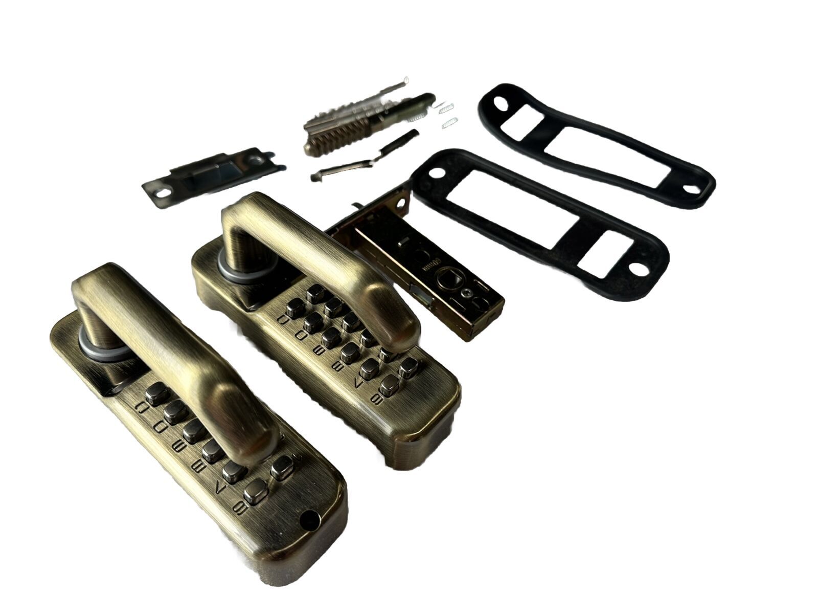 Mechanical Code Combination Keyless Double Side Entry Gate Door Lock ...