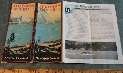 Rare 1926 NYCRR New York Central Railroad Hudson River 48-page Brochure ...