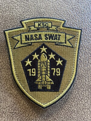 KSC NASA Security Police SWAT Patch 1979 | eBay