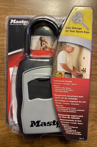 NOS Master Lock 5400D Select Access Combination Safe Spare Keys Storage ...