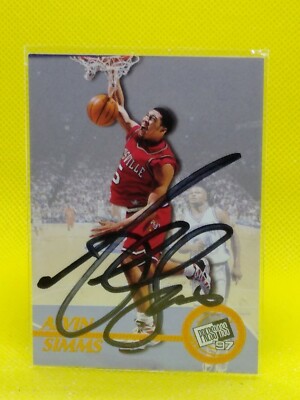 Alvin Simms 1997 Press Pass AUTOGRAPH ROOKIE | eBay