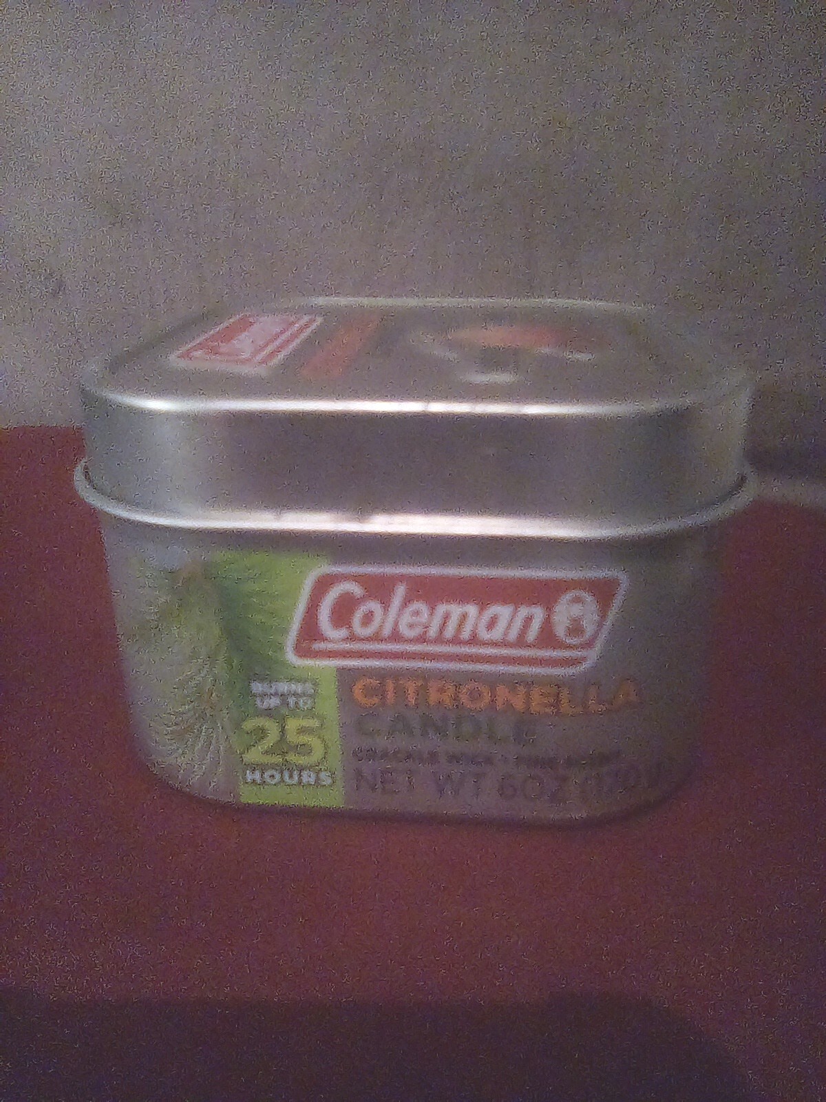 Coleman Citronella Candle with Crackle Wick Campfire Scent | eBay