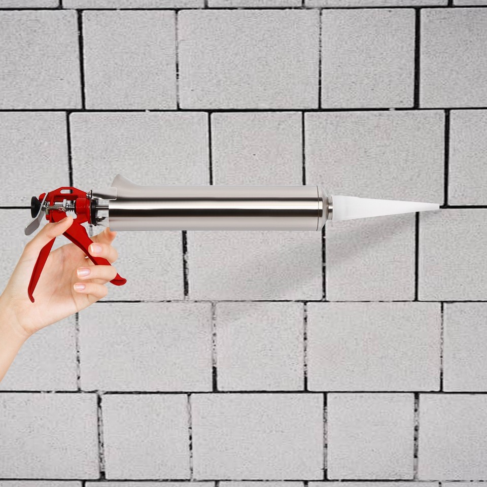 Cement Grout Mortar Pointing Grouting Gun Sprayer Applicator Tool W/2 ...