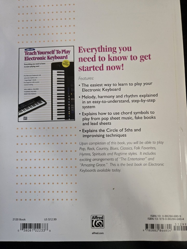 Teach Yourself Keyboard | eBay