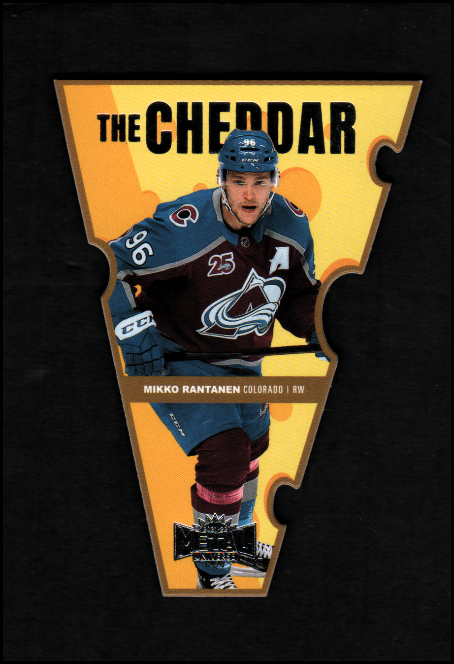 2021-22 Metal Universe The Cheddar #TC27 Mikko Rantanen | eBay