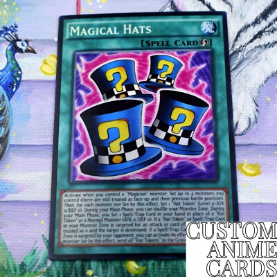 Magical Hats dyi ANIME EFFECT HOLO card | eBay