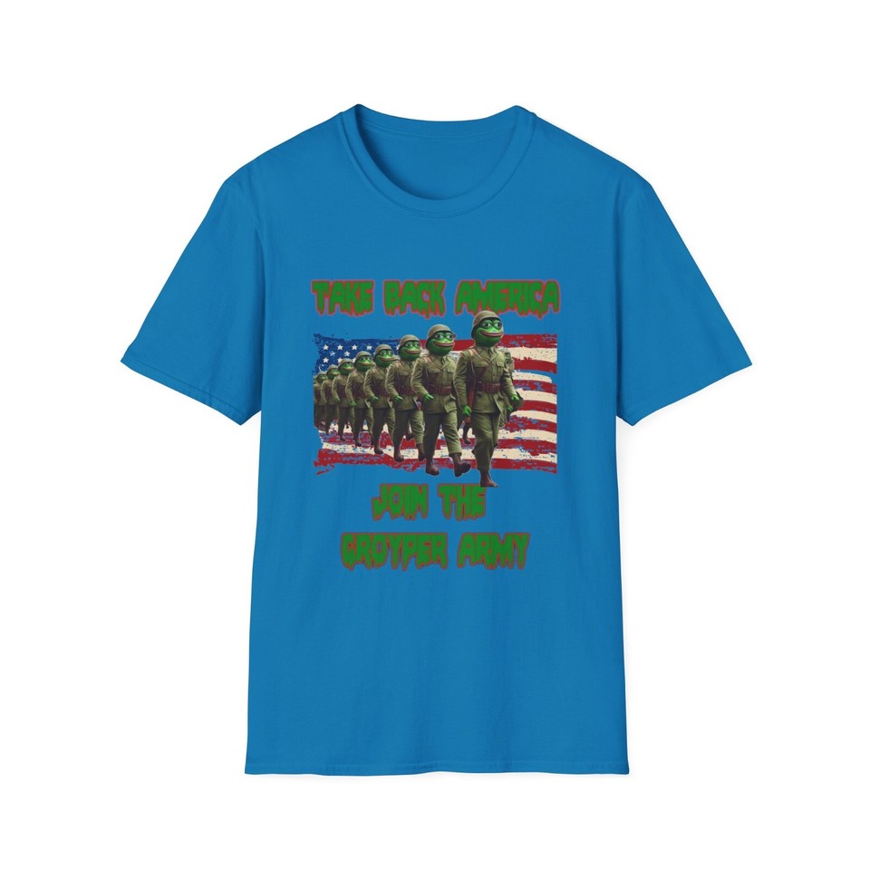 Join the Groyper Army: Take Back America T-Shirt New w/o Tags ...