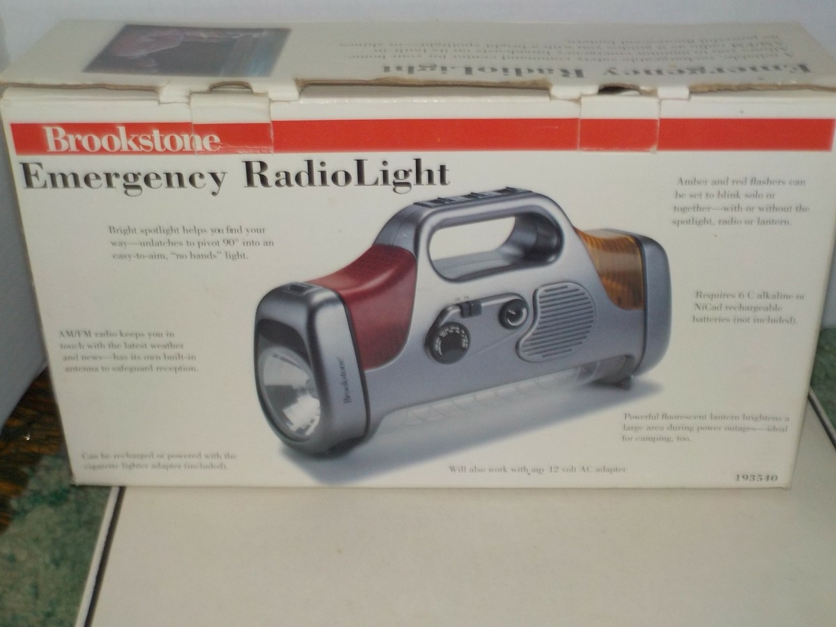 Brookstone Emergency Light