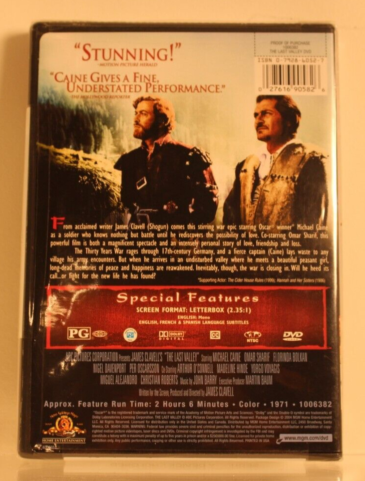 The Last Valley (DVD, 2004) 27616905826 | eBay