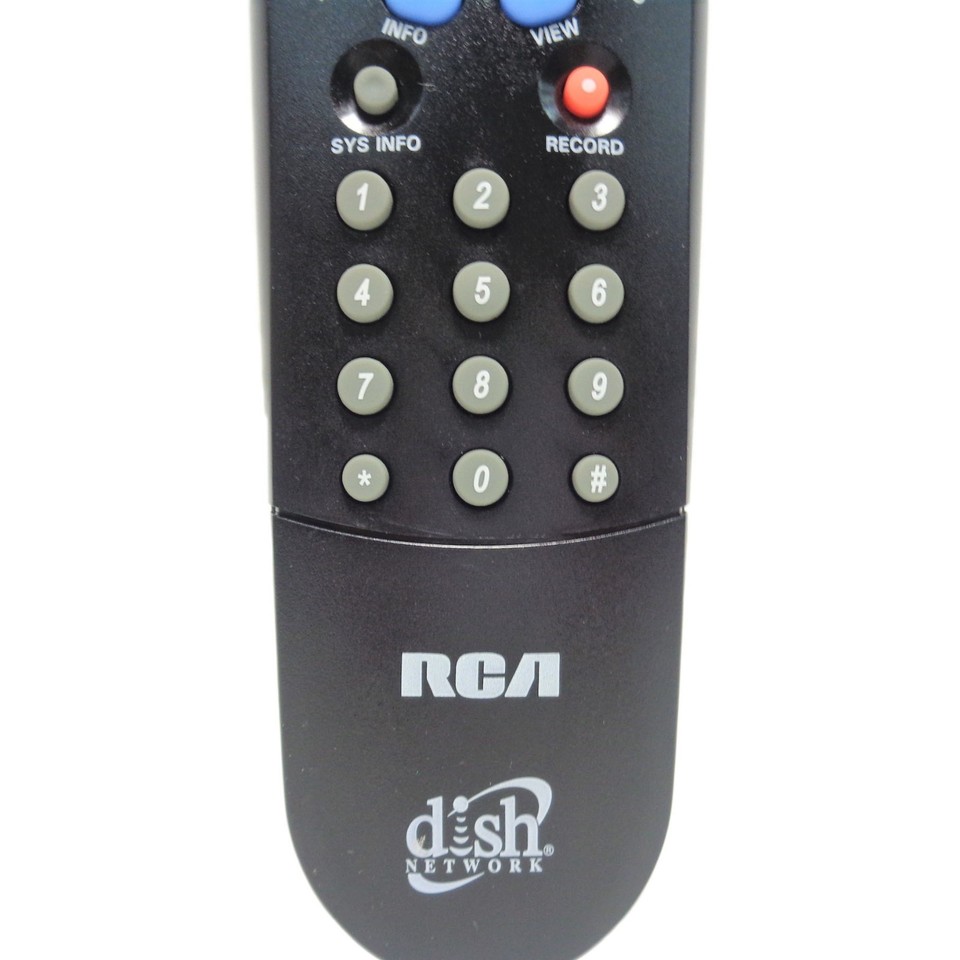 RCA 257801 Factory Original Dish Network Satellite TV Receiver Remote ...