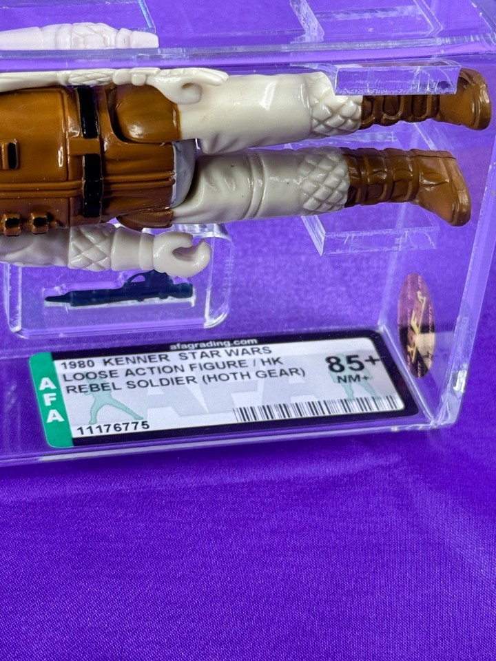 VINTAGE STAR WARS AFA 85+ GOLD REBEL SOLDIER HOTH GEAR HK | eBay Australia