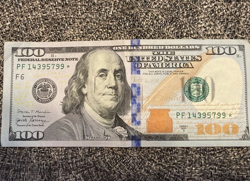 ERROR !!!100 Dollar US Star Note Print Error Franklin Tears??? | eBay