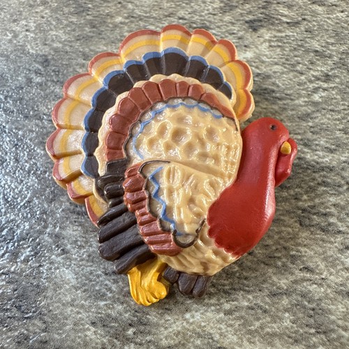 Vintage Hallmark Thanksgiving Tom Turkey Pin Jewelry Brooch | eBay
