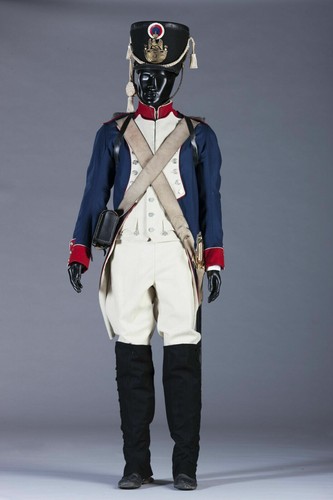 New Men's Reproduction Blue British Napoleonic Uniform Blue Wool Coat ...