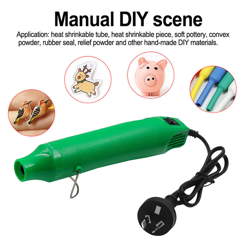 Electric Heat Gun AU Plug 300W Tiny Hot Air Gun Kit 220V DIY Tool ...